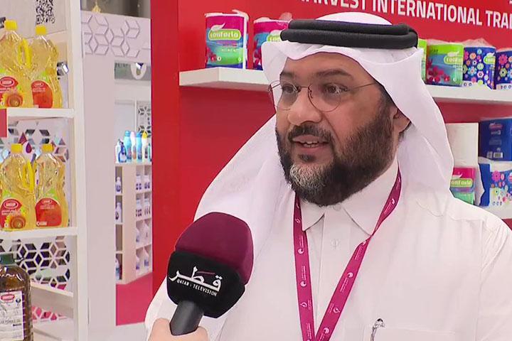 Mr. Nasser Hassan Al-Jaber Chairman of NAAAS Holding Group interview with @QatarTelevision at ...